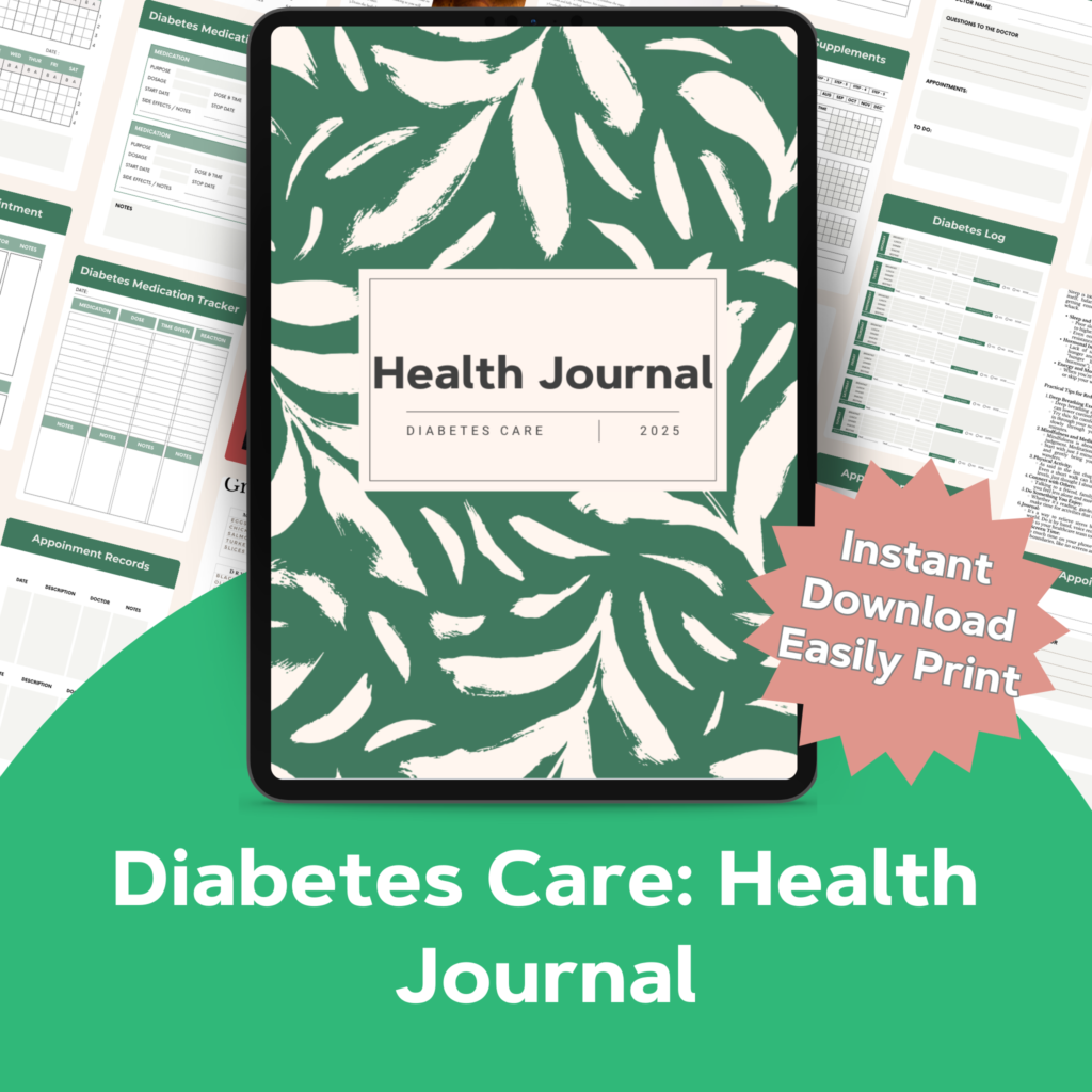 Type 2 Diabetes Management Ebook Journal